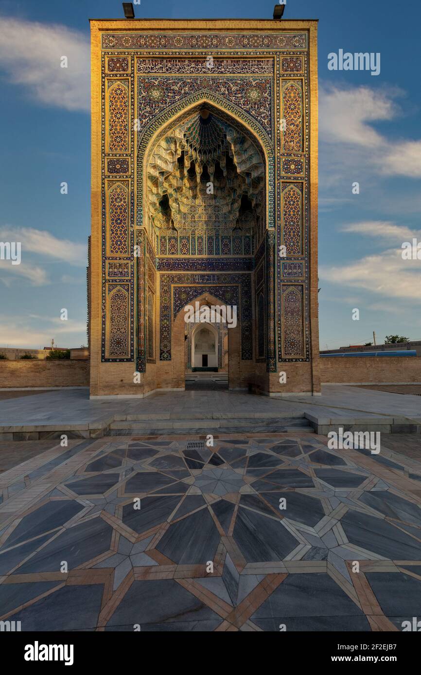 Gur-e Amir С complex, Samarkand, Uzbekistan Stock Photo - Alamy