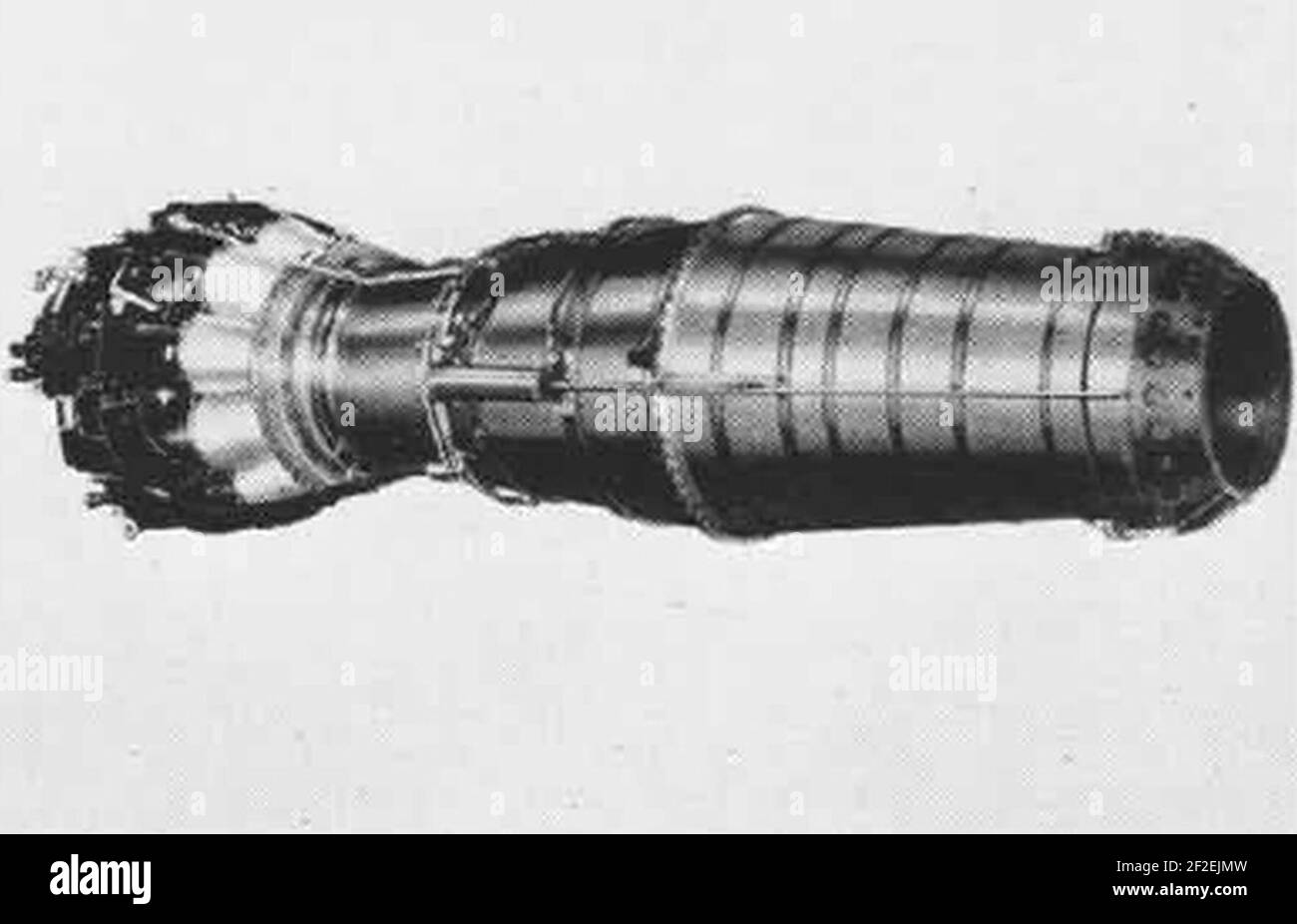 Pratt Whitney J48 engine 1950 Stock Photo - Alamy