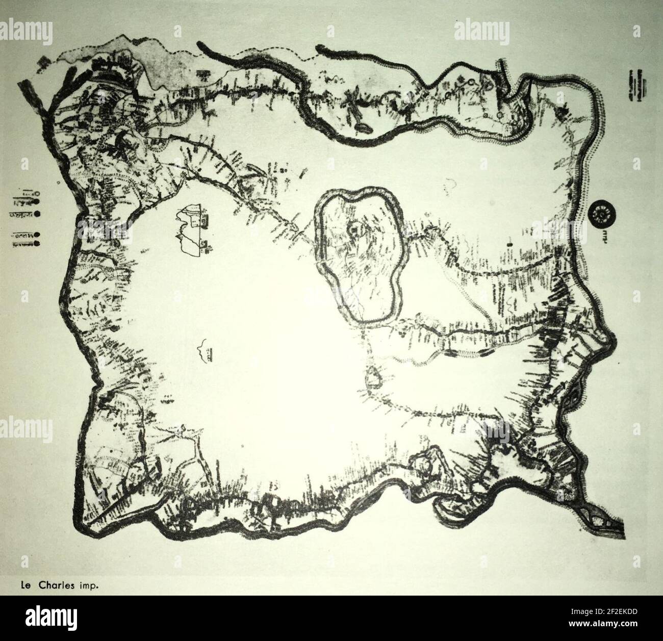 Pre-Colonial map of the Bamum Stock Photo - Alamy