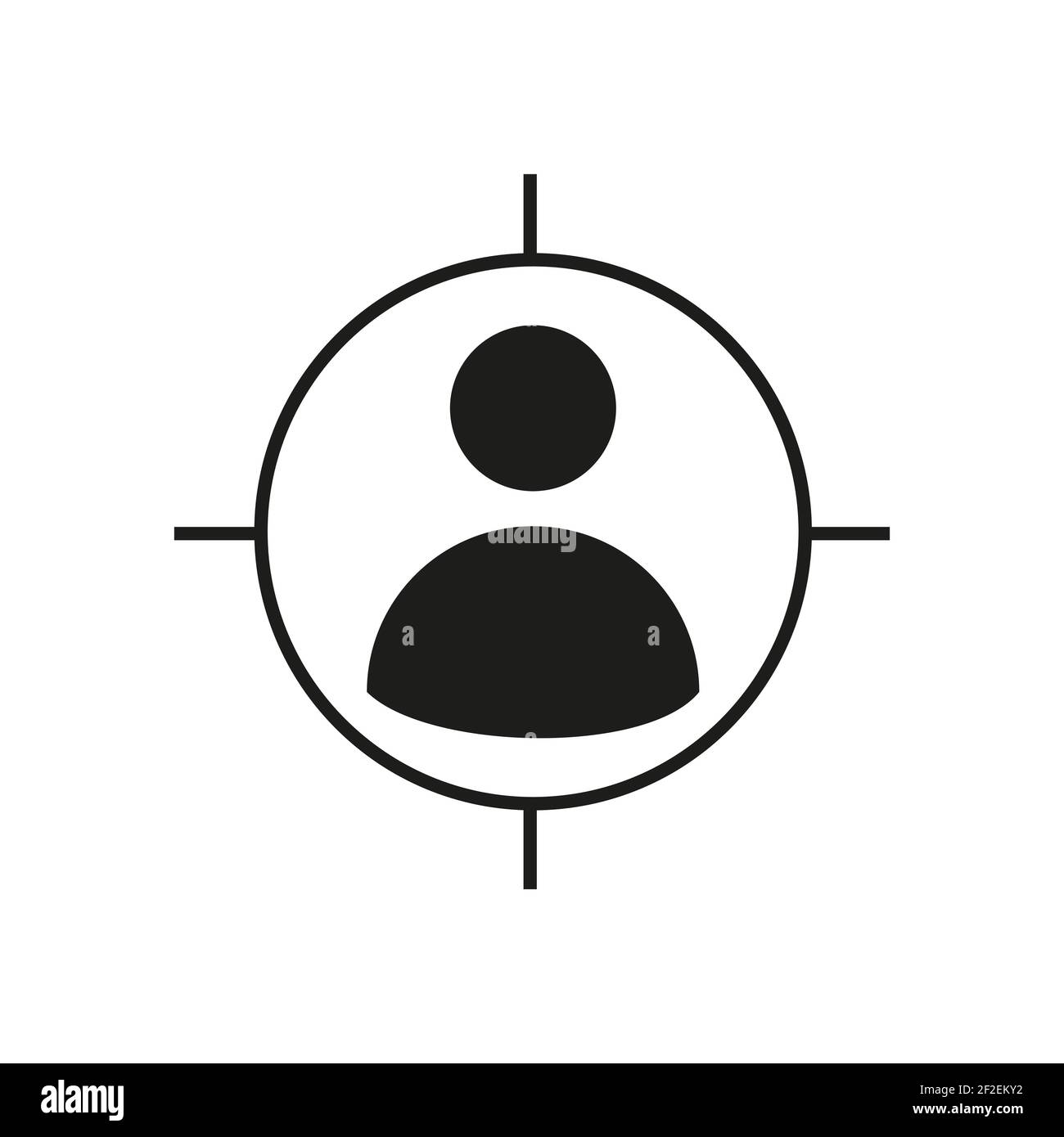 Man Icon vector. Simple flat symbol. Perfect Black pictogram ...
