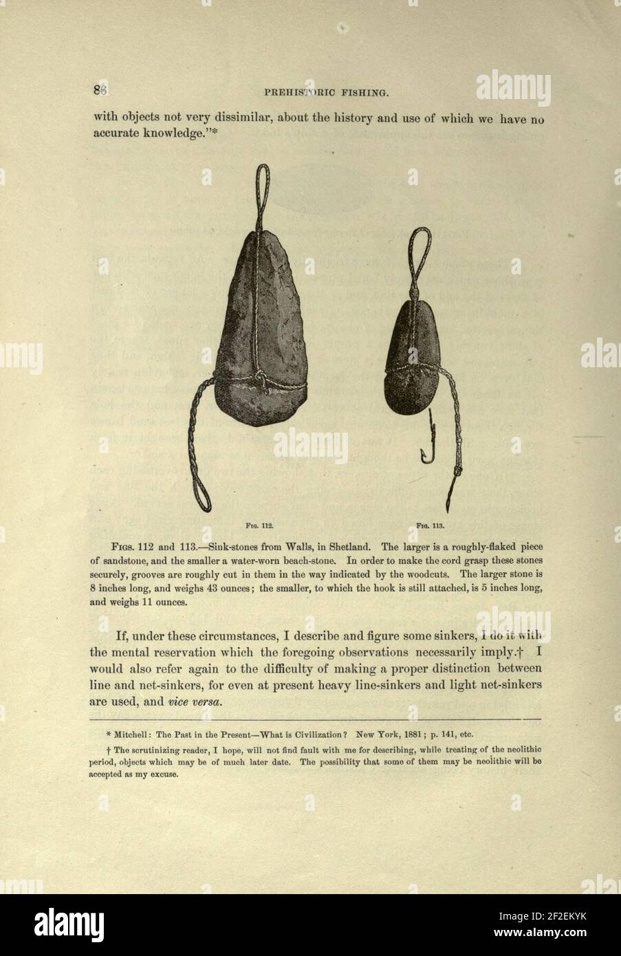 Prehistoric fishing in Europe and North America (Page 86 Stock Photo ...