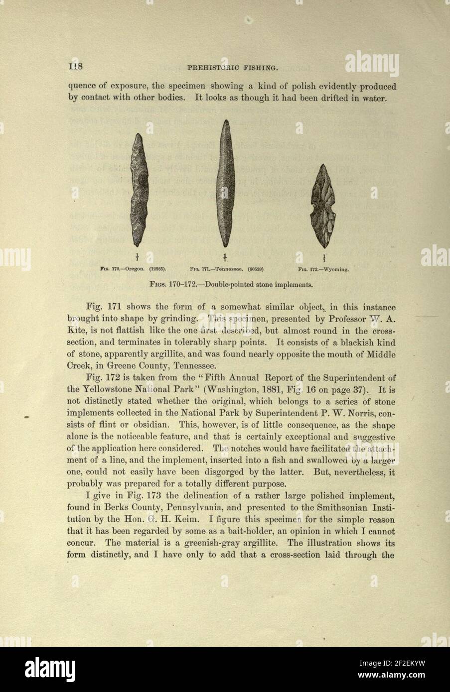 Prehistoric fishing in Europe and North America (Page 118 Stock Photo ...