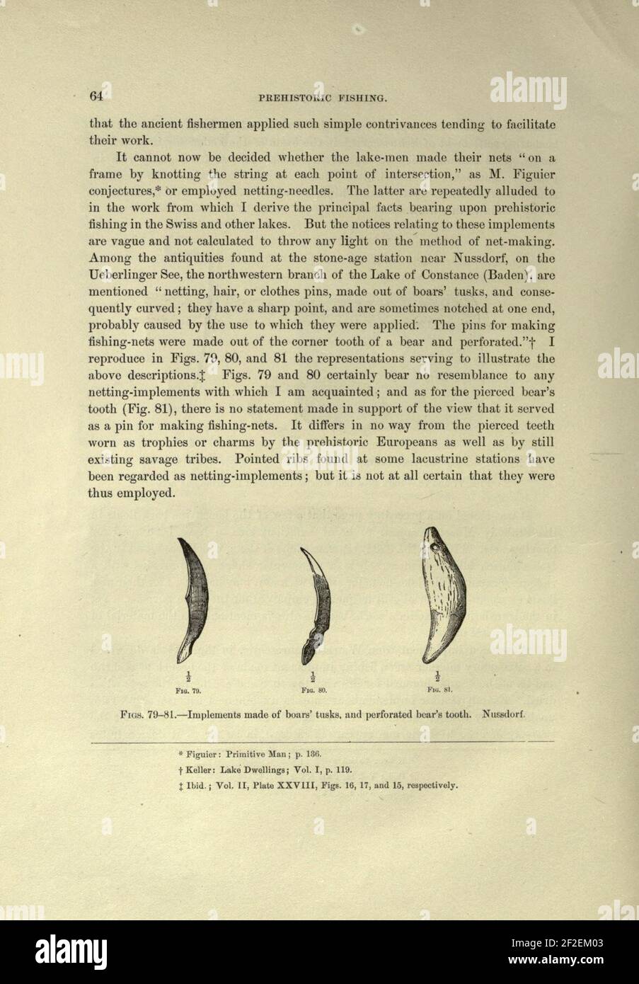 Prehistoric fishing in Europe and North America (Page 64 Stock Photo ...