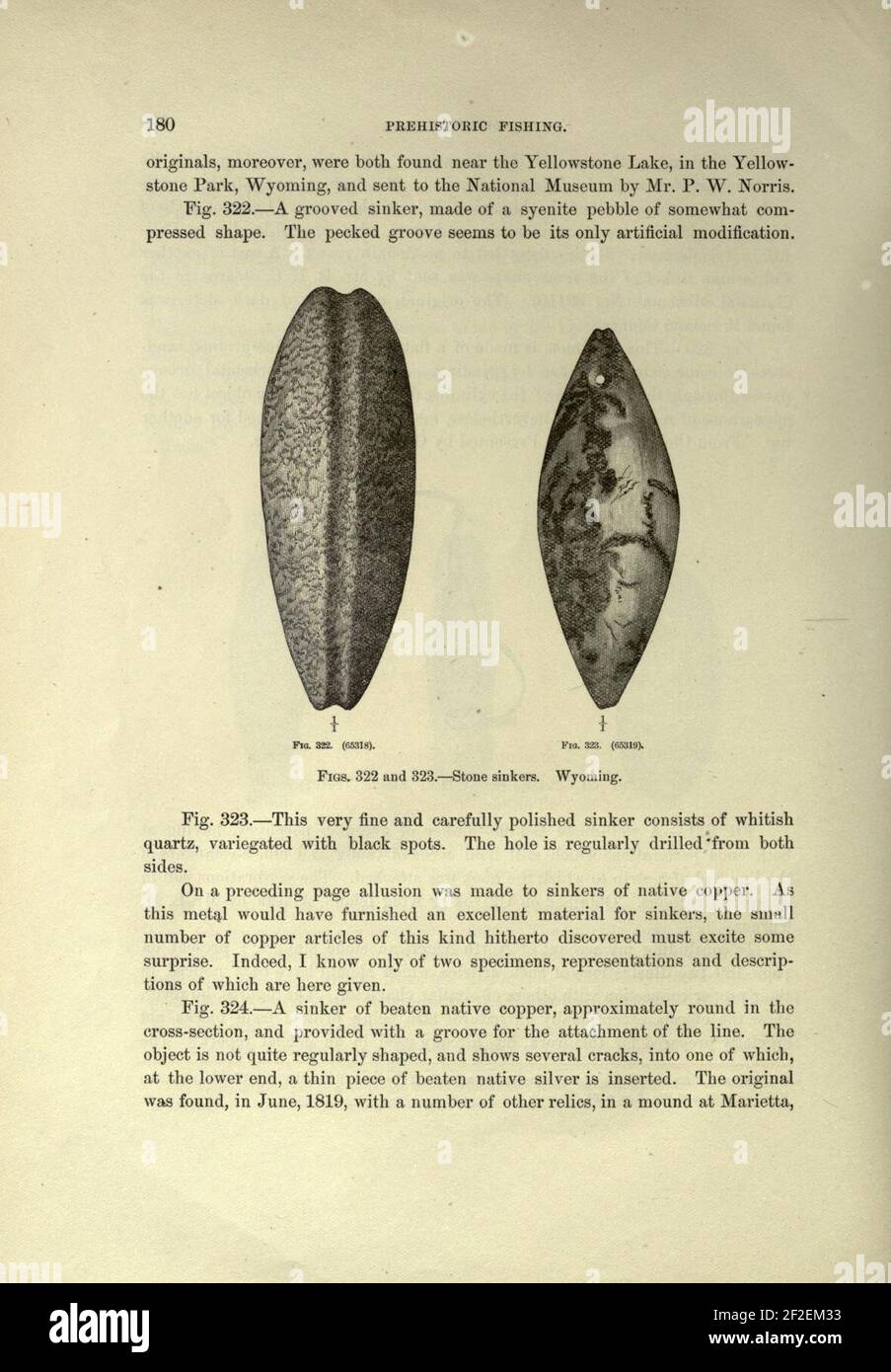 Prehistoric fishing in Europe and North America (Page 180 Stock Photo ...