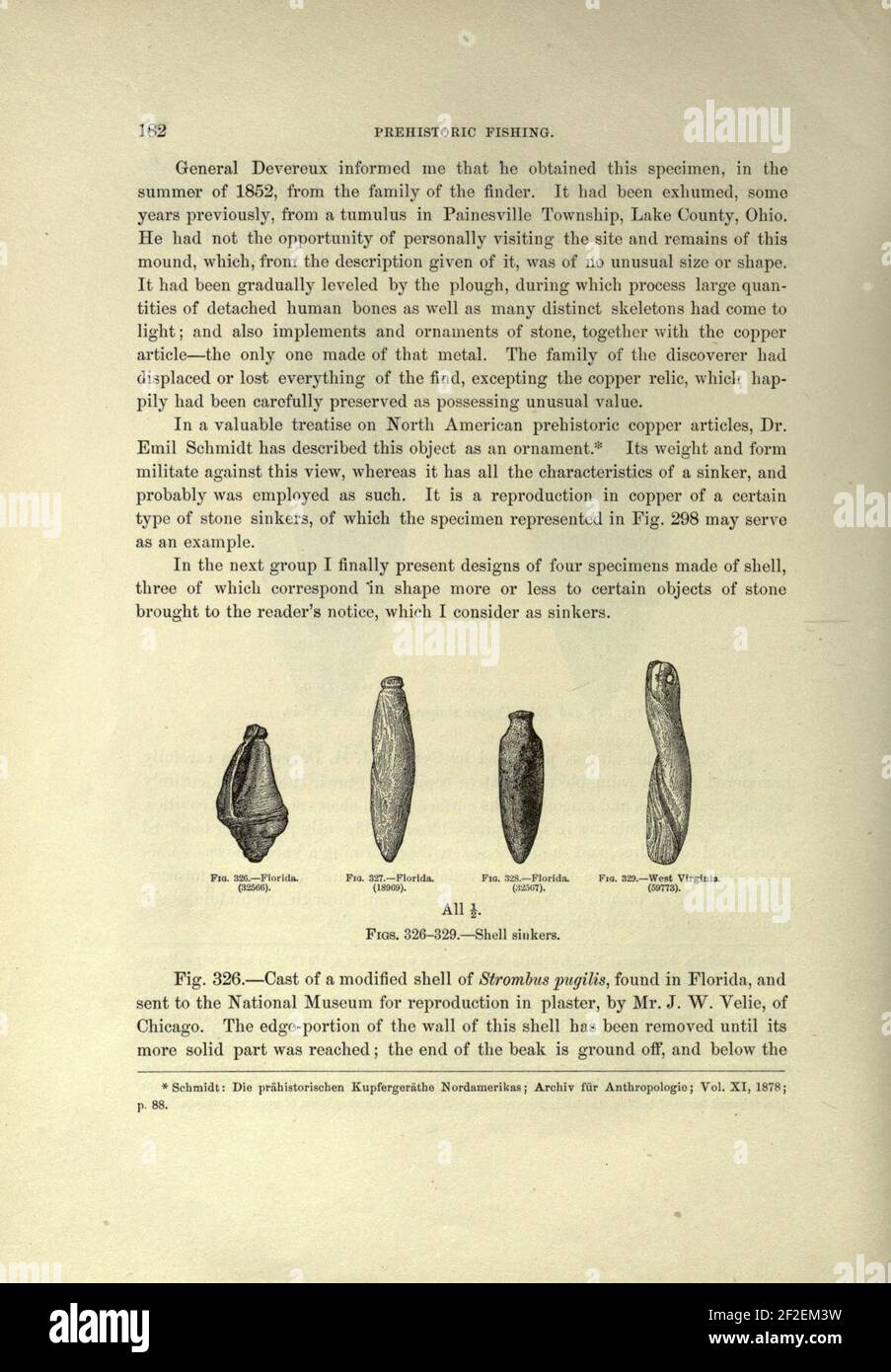 Prehistoric fishing in Europe and North America (Page 182 Stock Photo ...