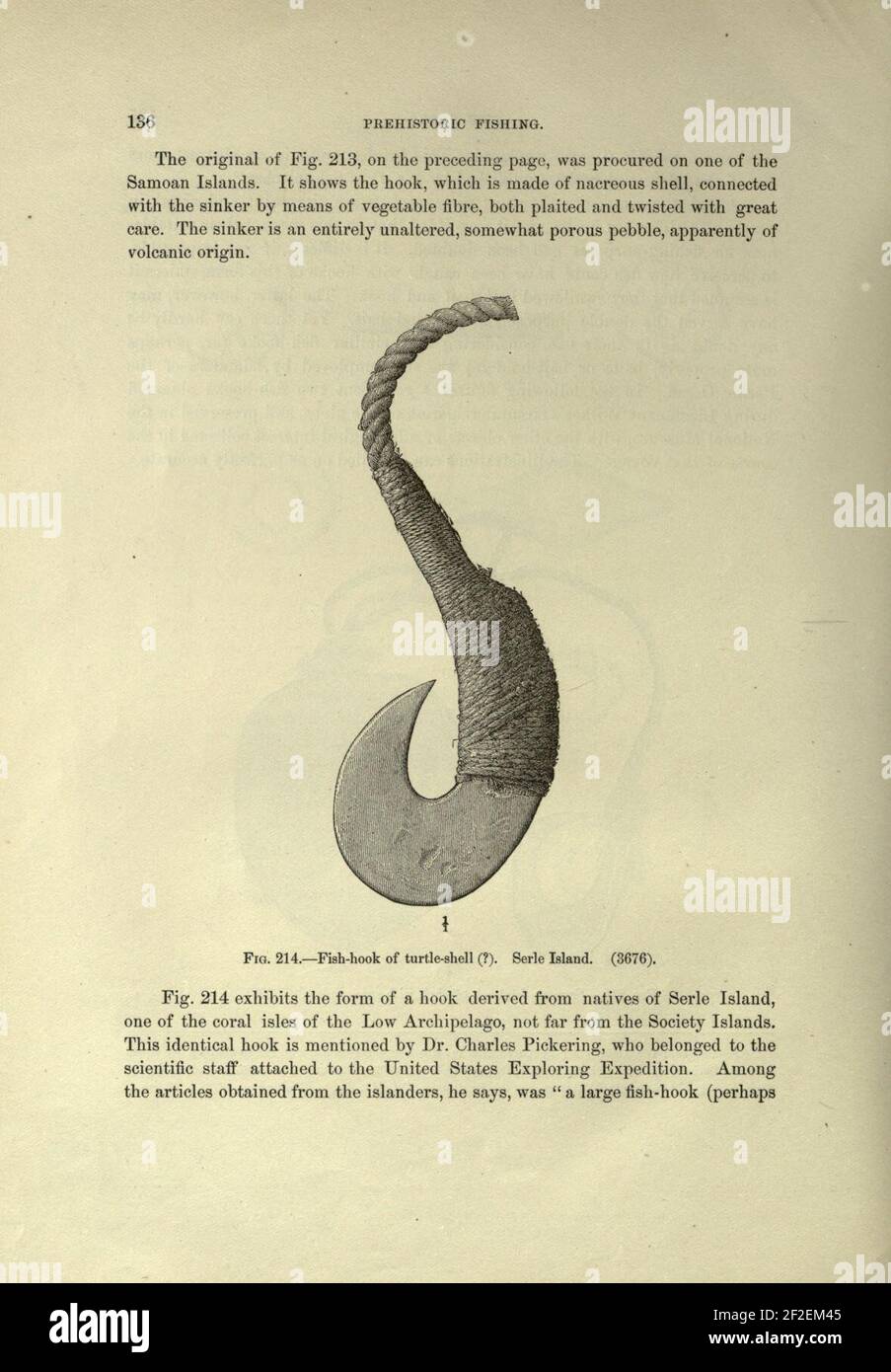 Prehistoric fishing in Europe and North America (Page 136 Stock Photo ...