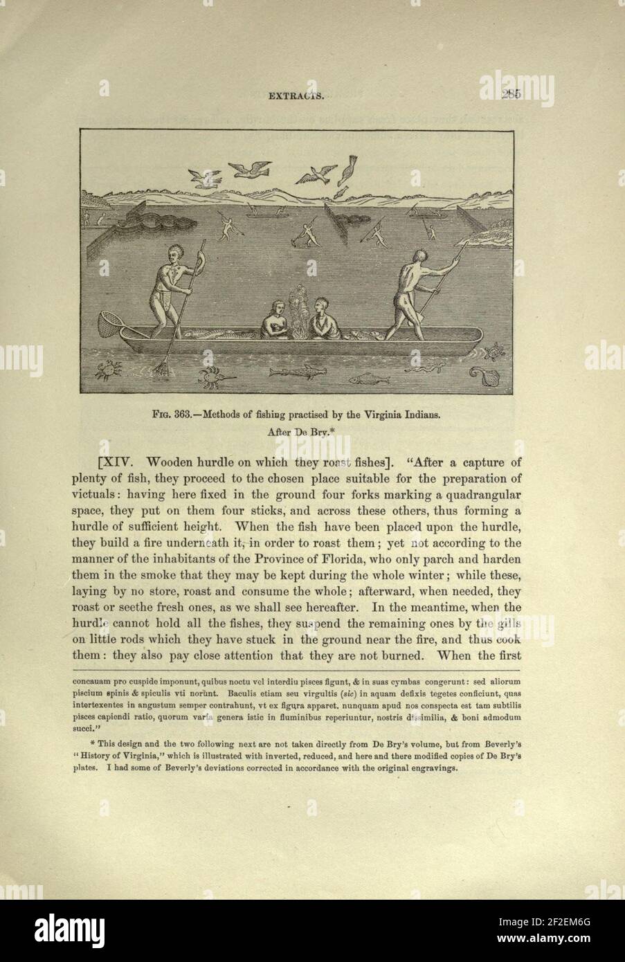 Prehistoric fishing in Europe and North America (Page 285 Stock Photo ...