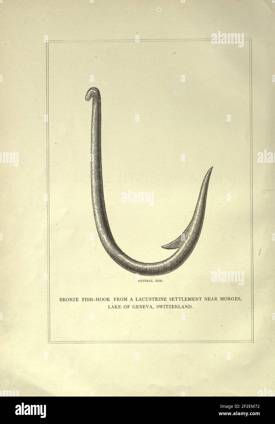 Prehistoric fishing in Europe and North America Stock Photo - Alamy