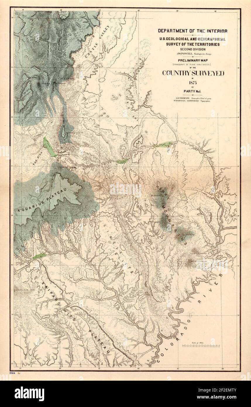 Preliminary map (transcript of plane table sheets) of the country ...