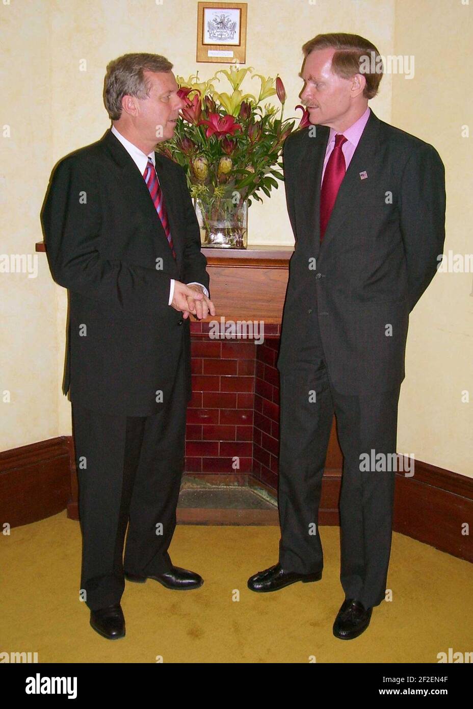 Premier Mike Rann with Deputy Secretary Zoellick Stock Photo - Alamy