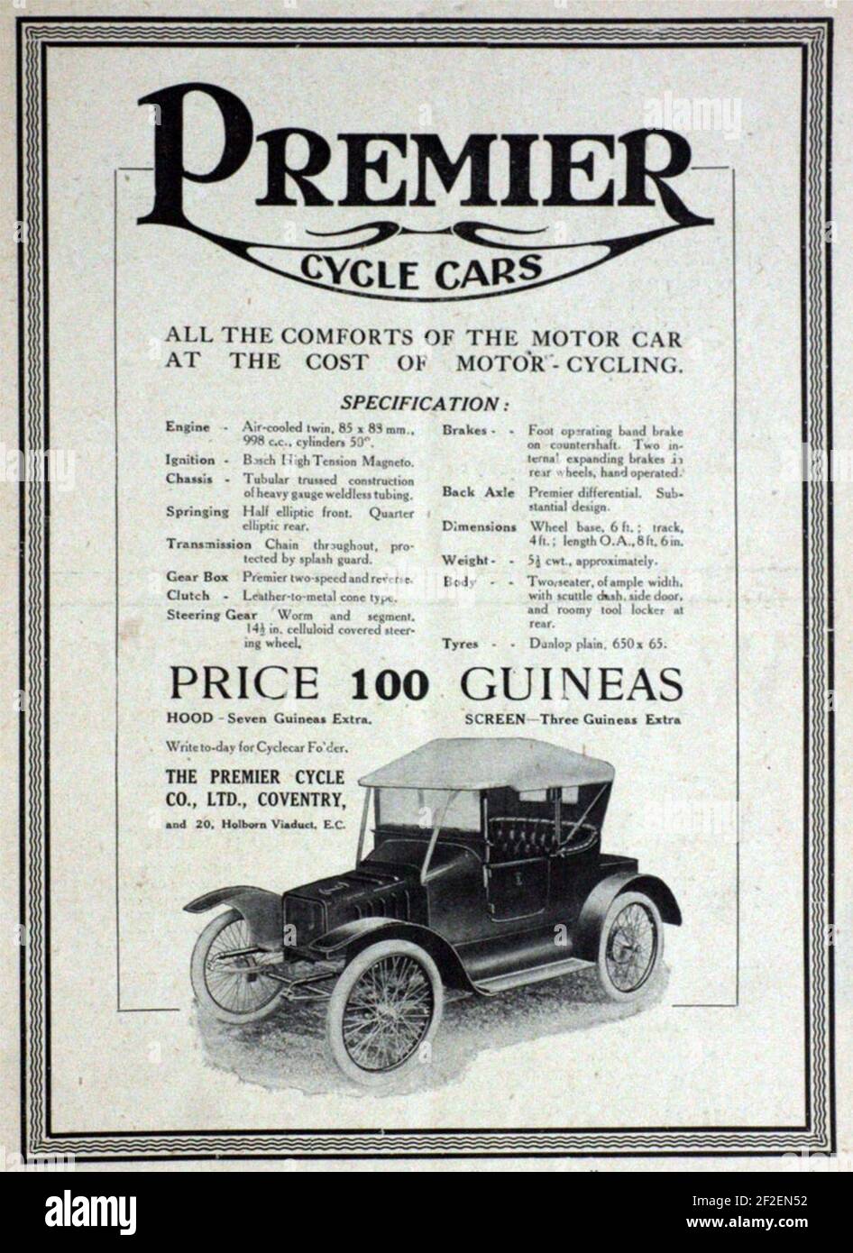 Cyclecar hi-res stock photography and images - Alamy