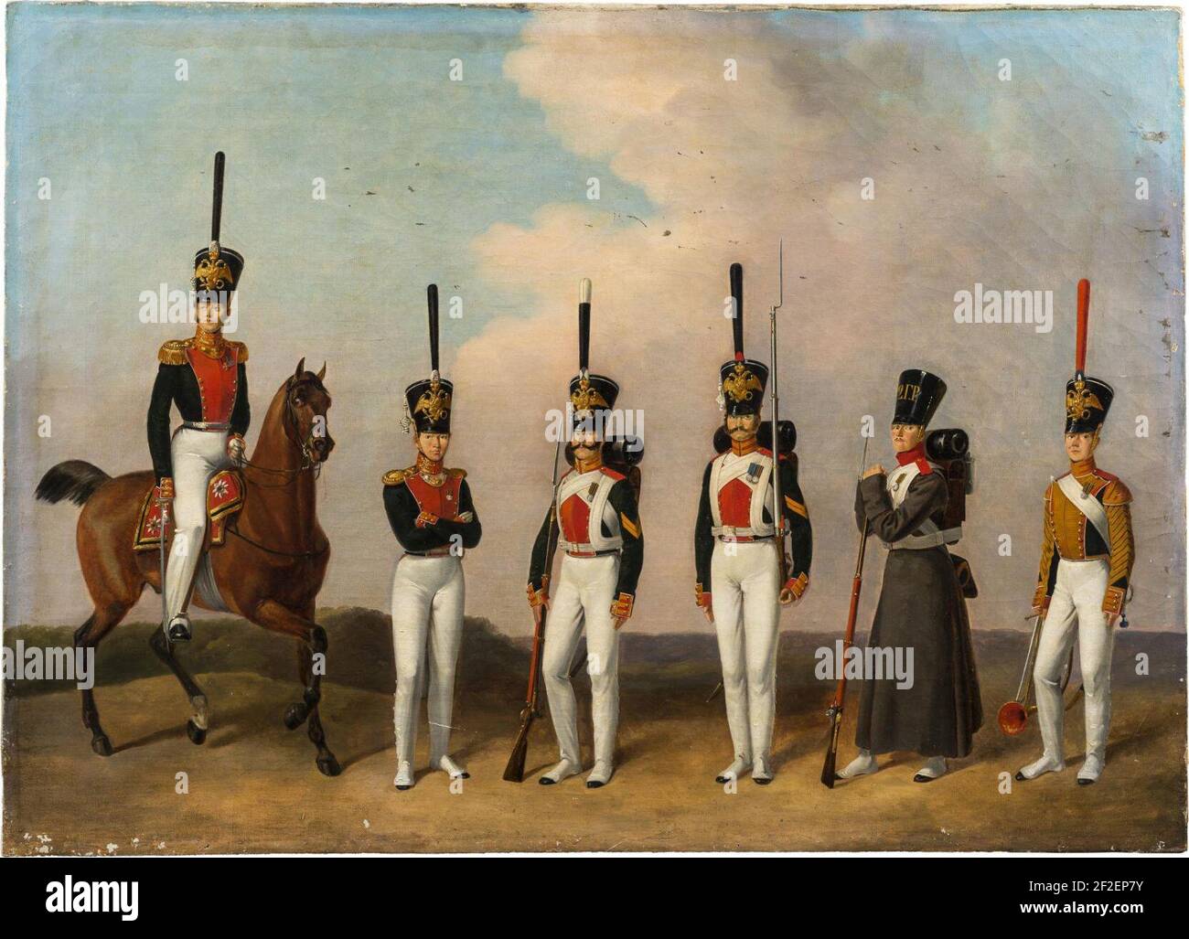 Preobrazhensky Life-Guard Regiment by Alexander Sauerweid - GIM Stock ...