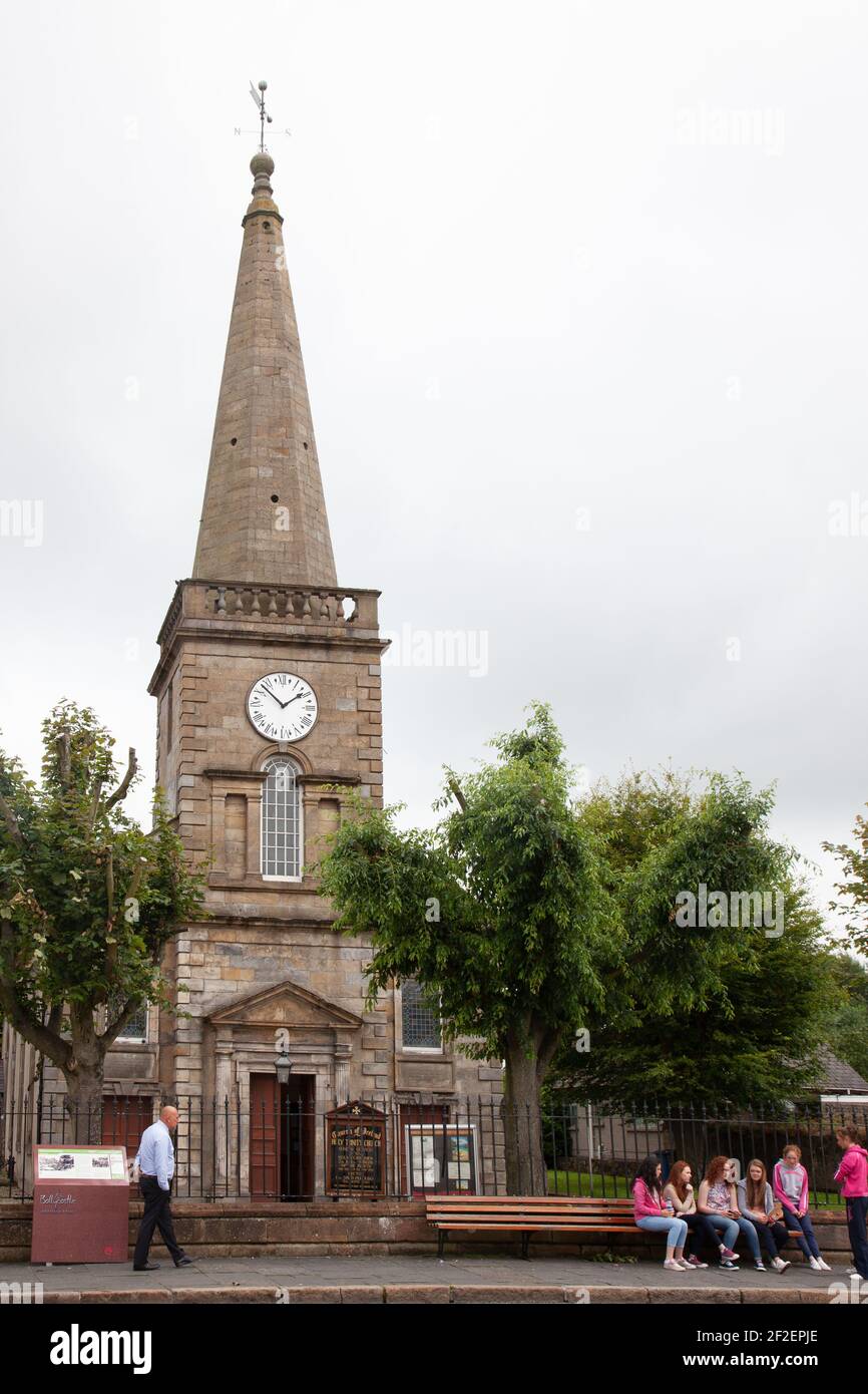 Holy Trinity Church (Church of Ireland) on the Diamond in Ballycastle ...
