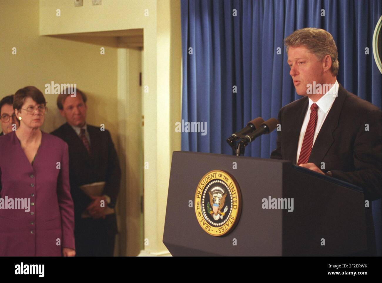 Janet reno u s attorney general hi-res stock photography and images - Alamy