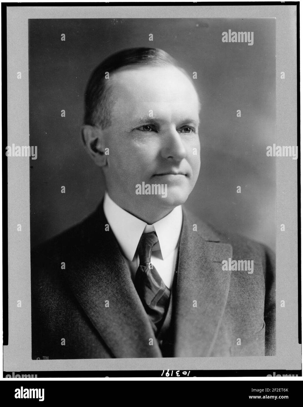 President Calvin Coolidge, head-and-shoulders portrait, facing right ...