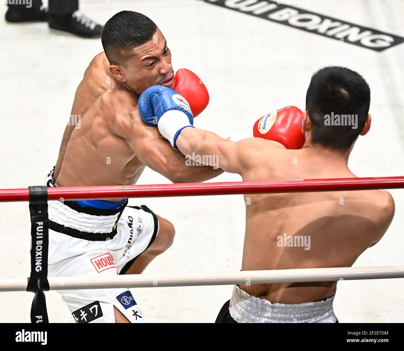 Tokyo, Japan. 11th Mar, 2021. (L-R) Andy Hiraoka, Fumisuke Kimura ...