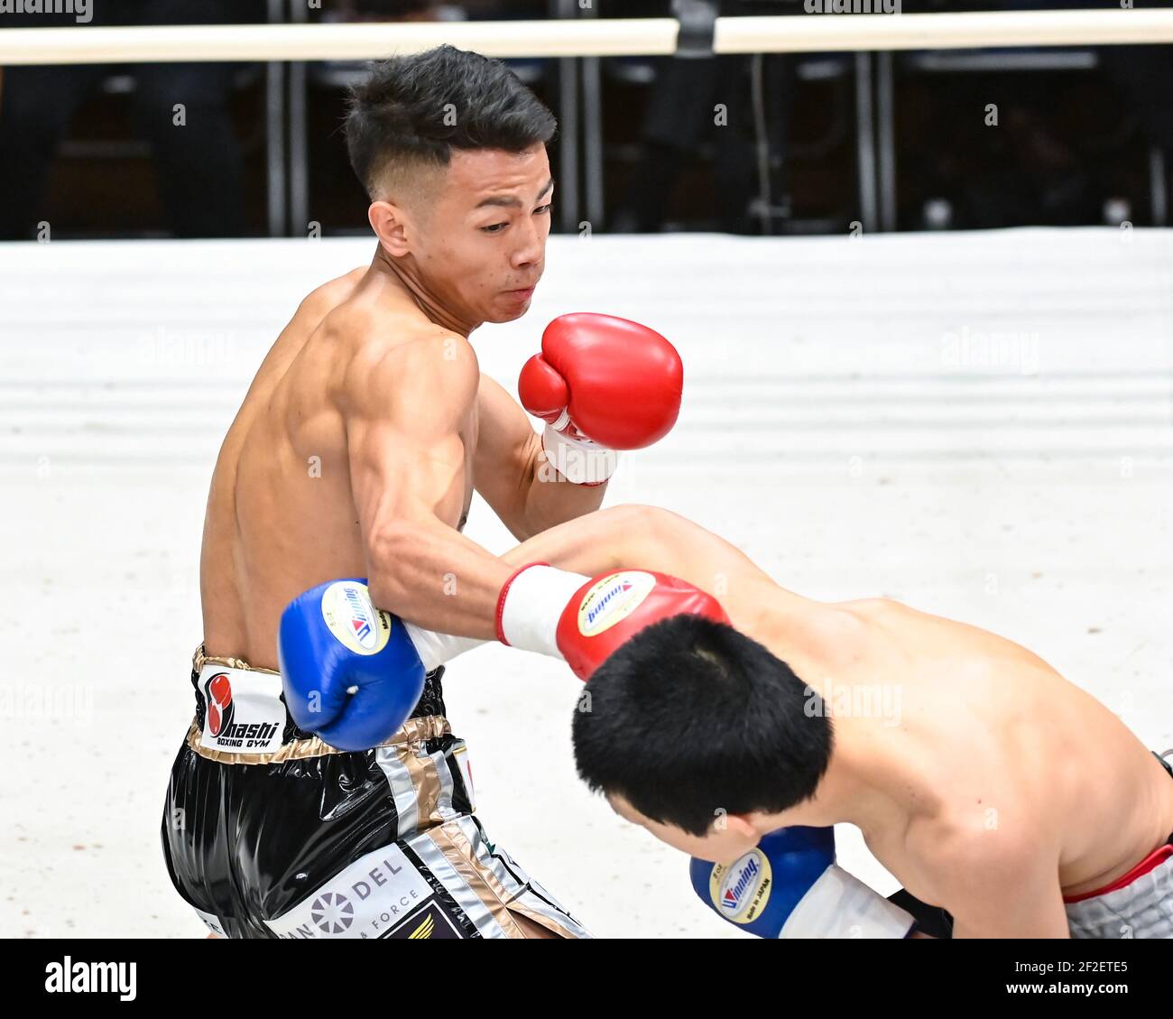 Tokyo, Japan. 11th Mar, 2021. (L-R) Yoshiki Takei, Kazunori Takai ...
