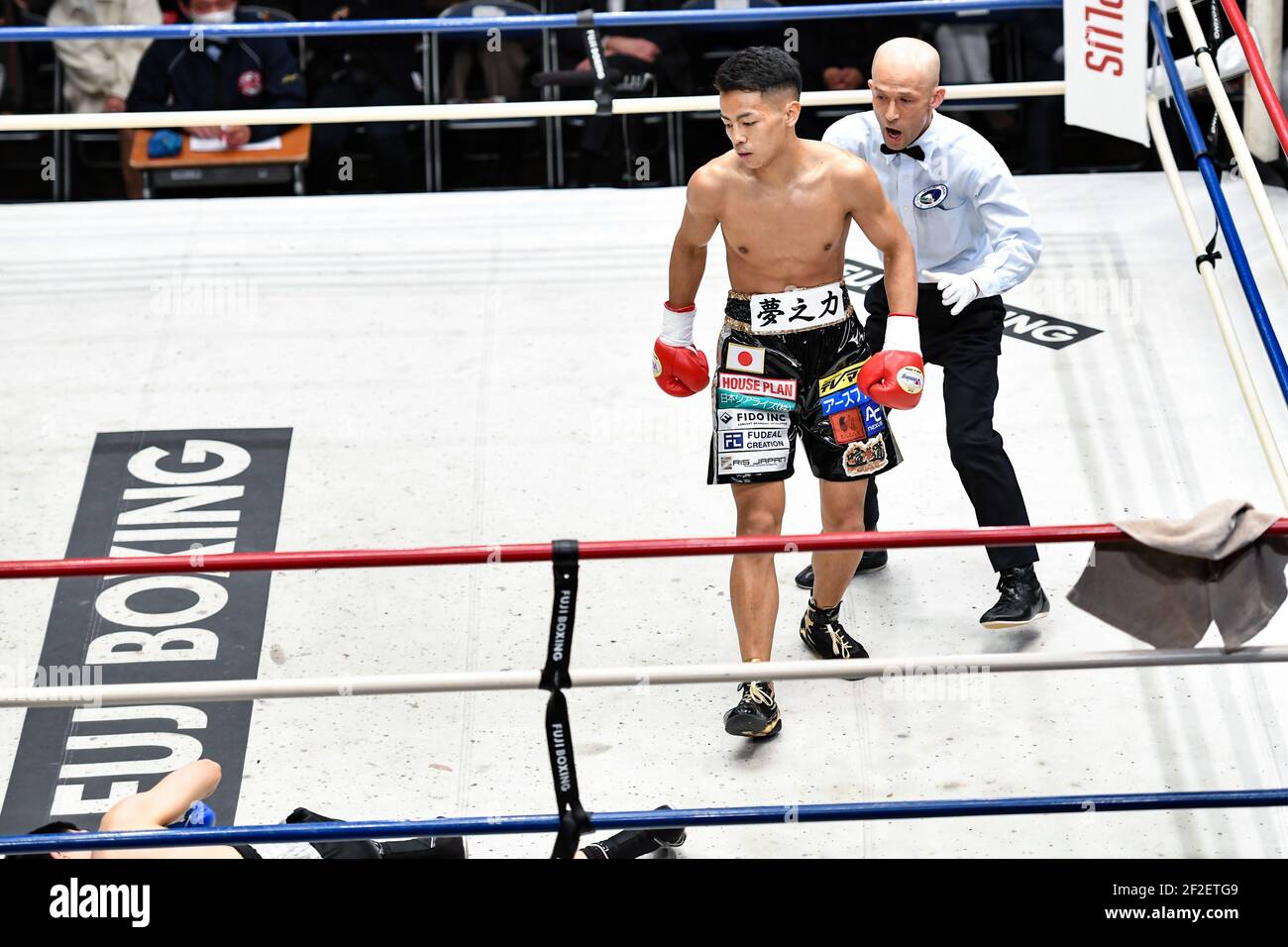 Tokyo, Japan. 11th Mar, 2021. Yoshiki Takei Boxing : 54.5kg weight bout ...