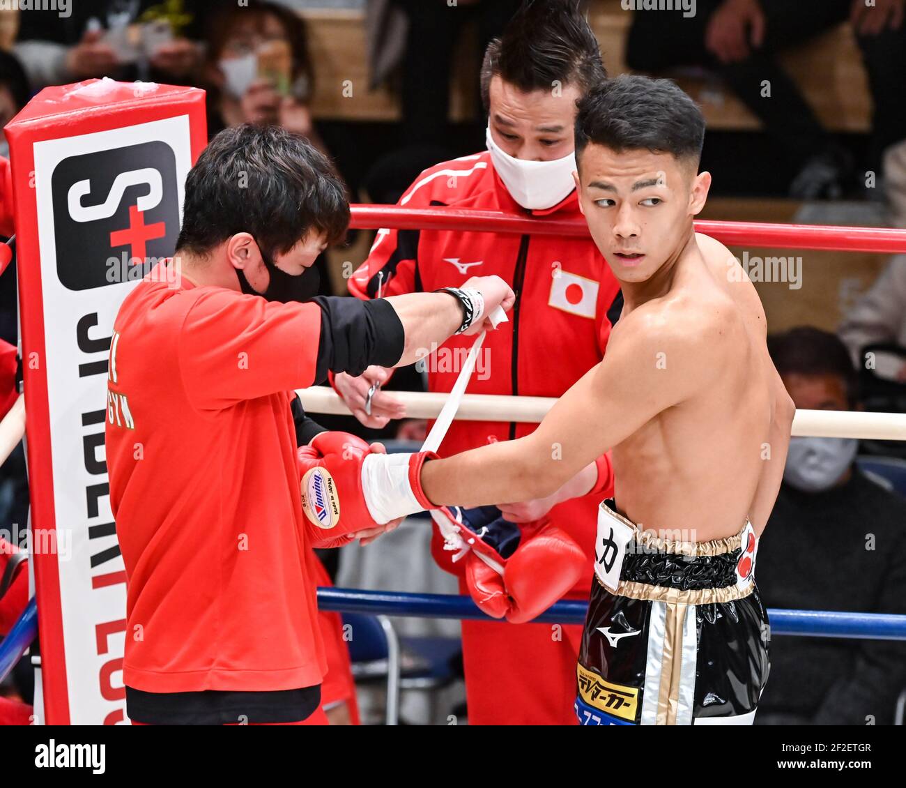 Tokyo, Japan. 11th Mar, 2021. Akira Yaegashi, Yoshiki Takei Boxing : 54 ...