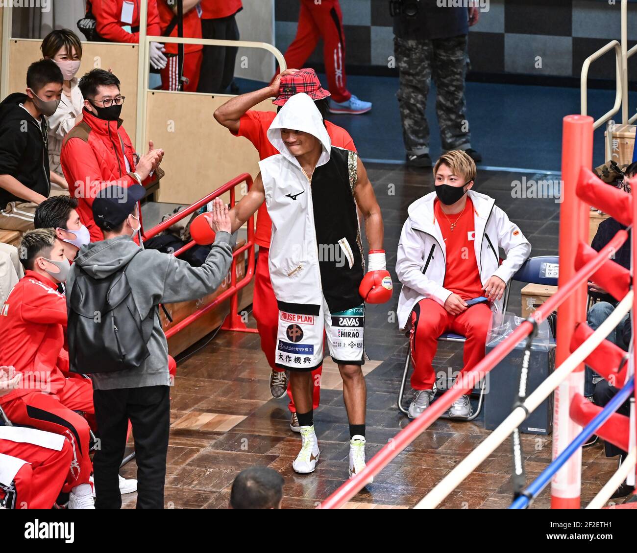 Tokyo, Japan. 11th Mar, 2021. Andy Hiraoka, Naoya Inoue Boxing : 65.2kg ...