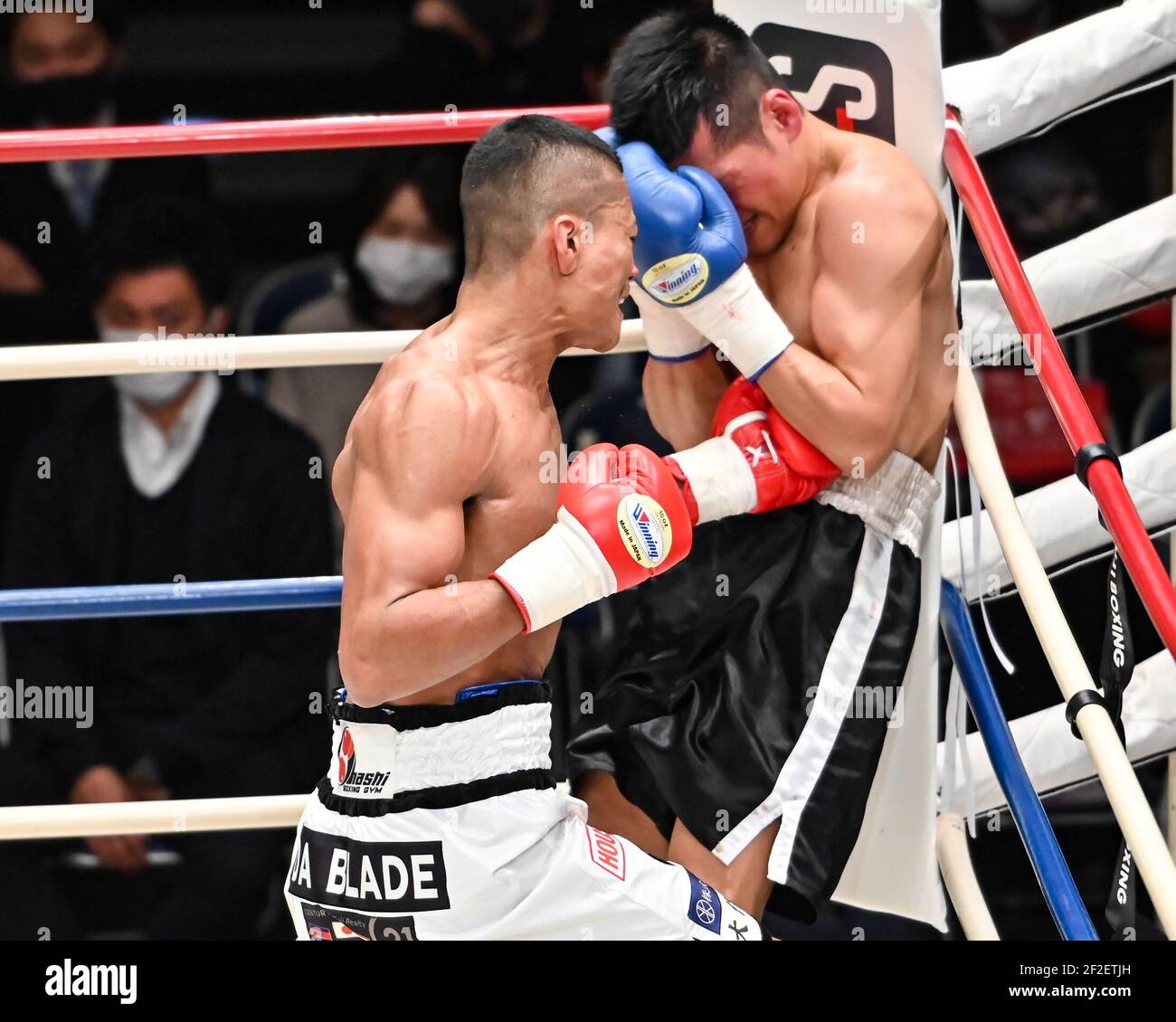 Tokyo, Japan. 11th Mar, 2021. (L-R) Andy Hiraoka, Fumisuke Kimura ...