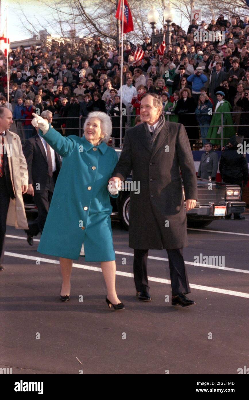 Inauguration bush hi-res stock photography and images - Alamy