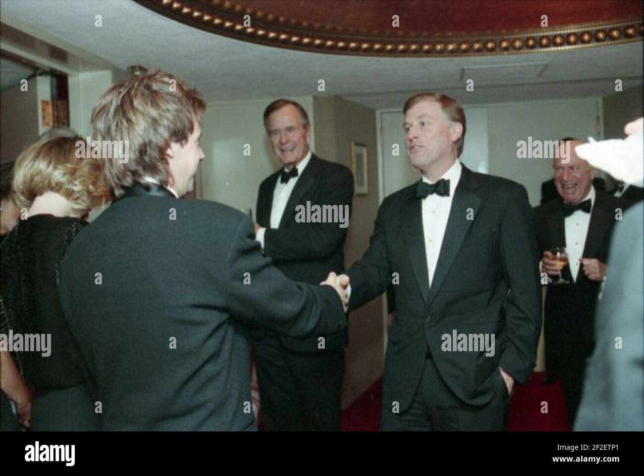 President george bush introduces hi-res stock photography and images ...