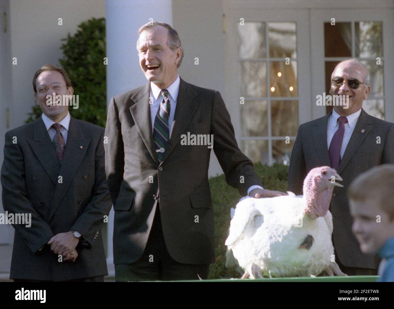President George H. W. Bush Participates in the Presentation and ...