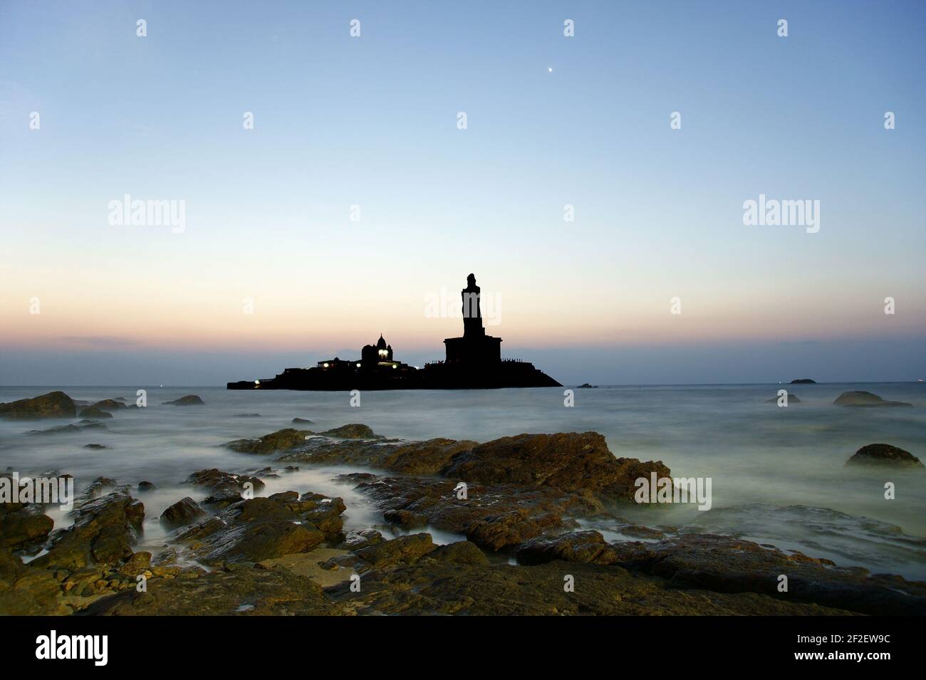 southernmost point of India. Comorin or Kanyakumari, Tamilnadu, India ...