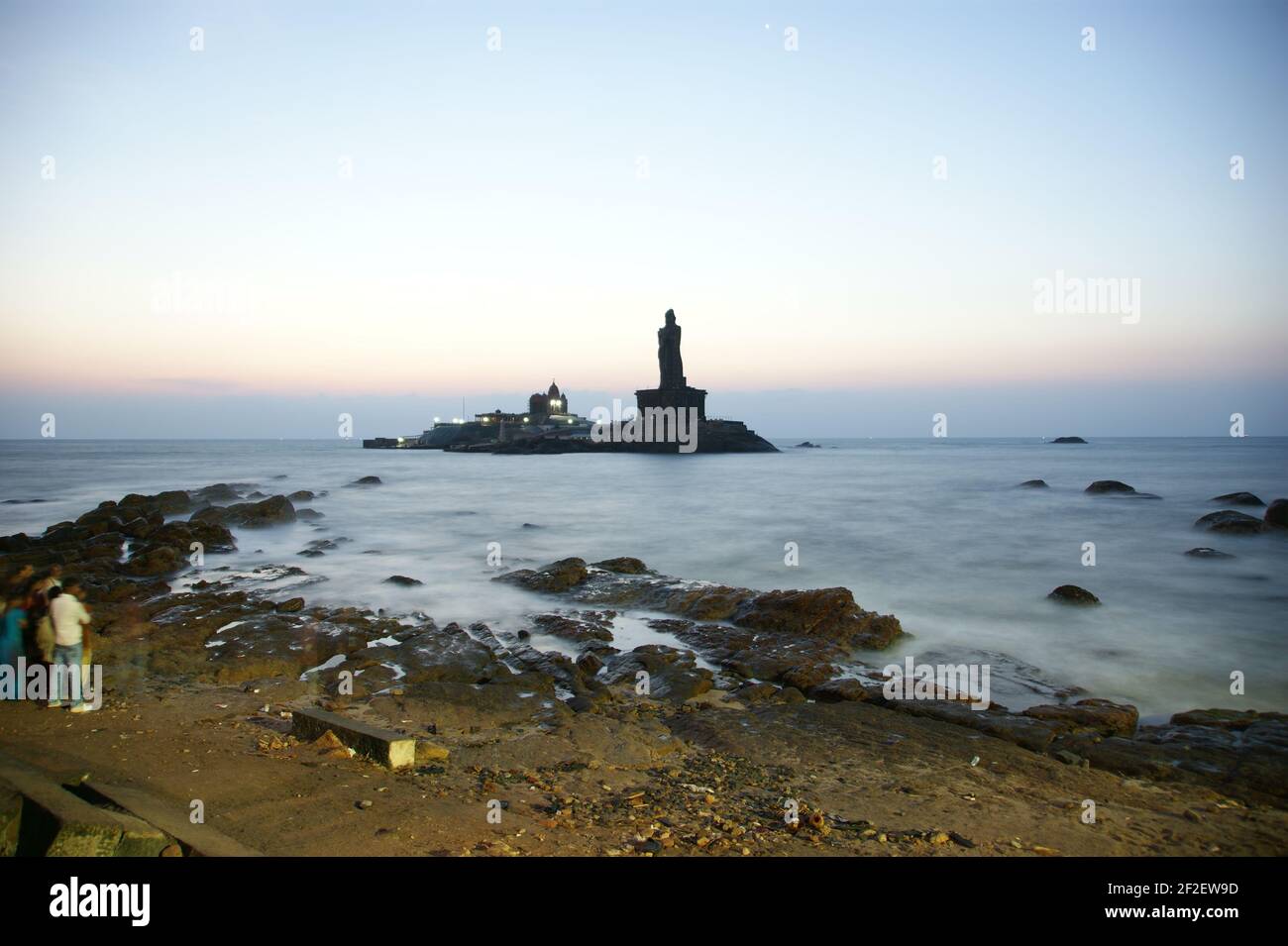 southernmost point of India. Comorin or Kanyakumari, Tamilnadu, India ...