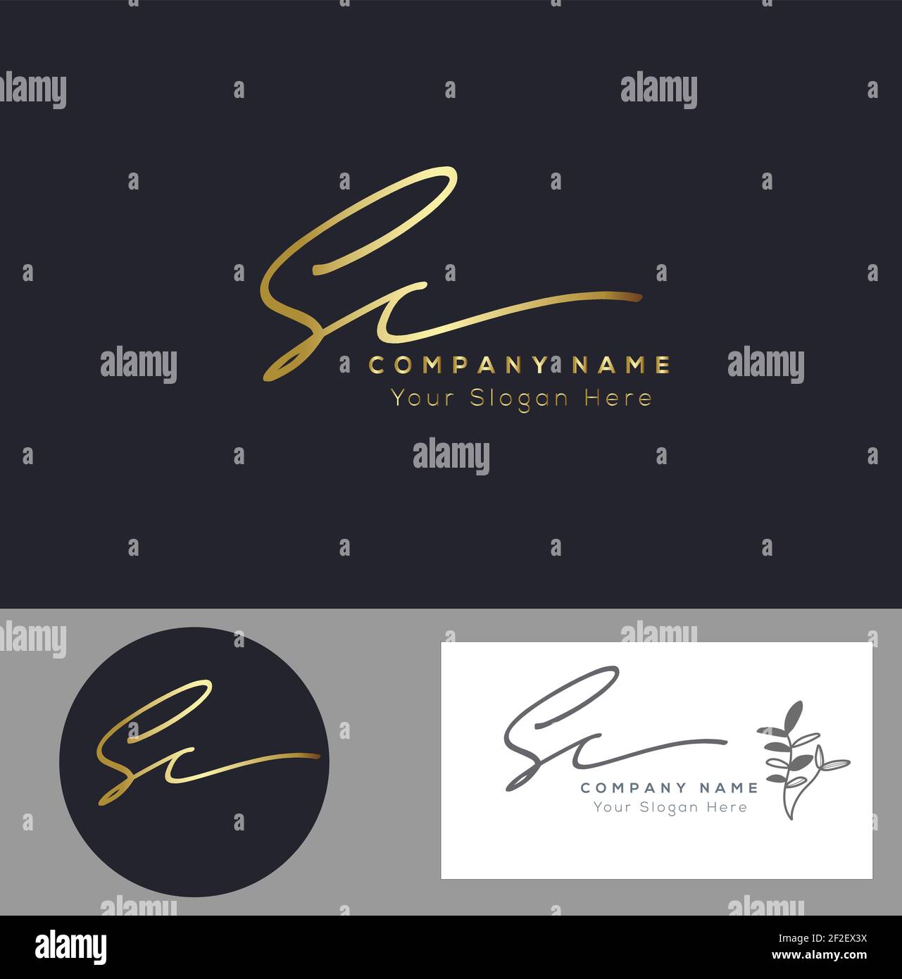 Signature s i Stock Vector Images - Alamy