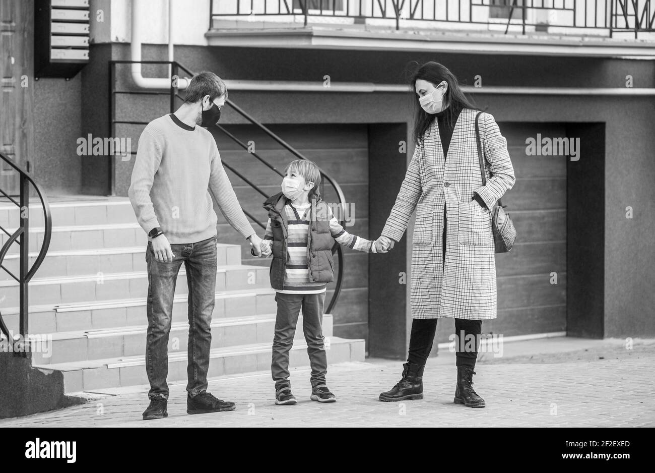 Surgical mask. Air pollution concept. Prevention coronavirus ...