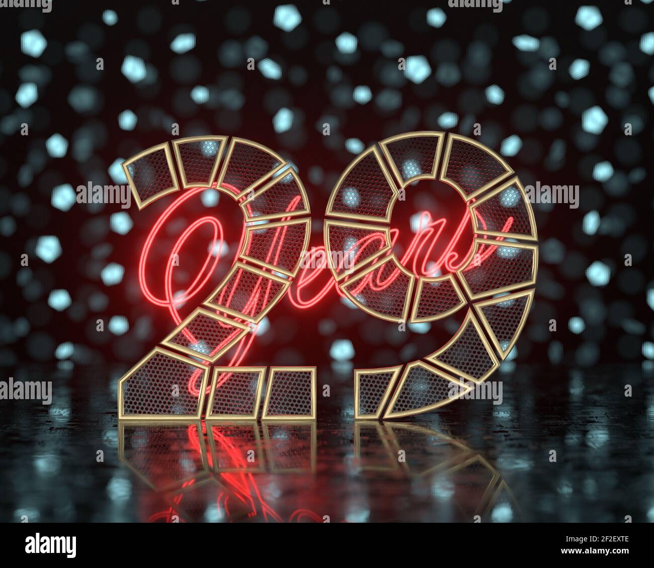 Happy birthday number 29 greeting hi-res stock photography and images ...