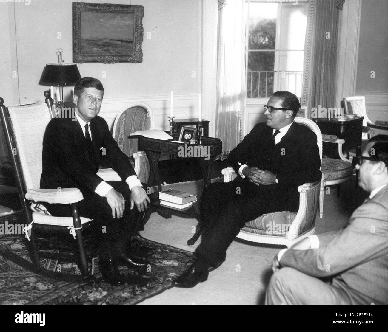 President John F. Kennedy Meets with Governor Carlos Lacerda of the ...