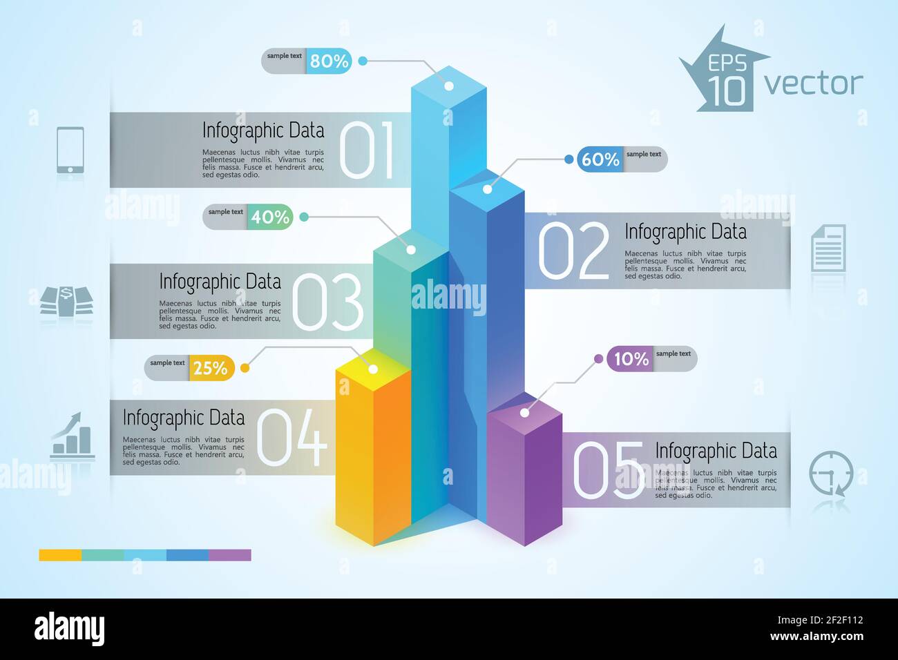 Five columns Stock Vector Images - Alamy