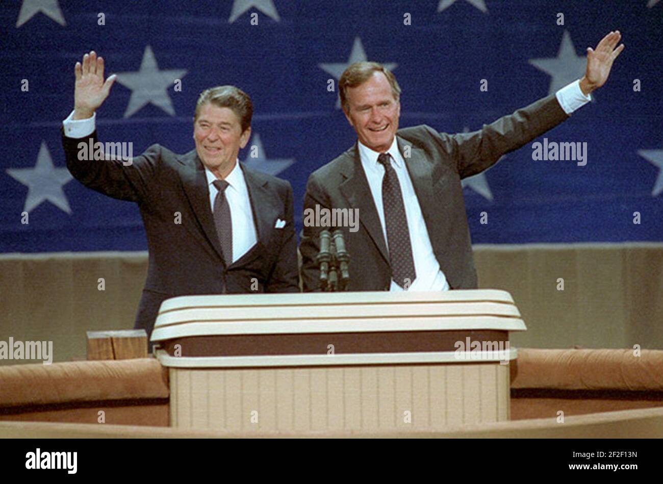 Vice president bush hi-res stock photography and images - Alamy