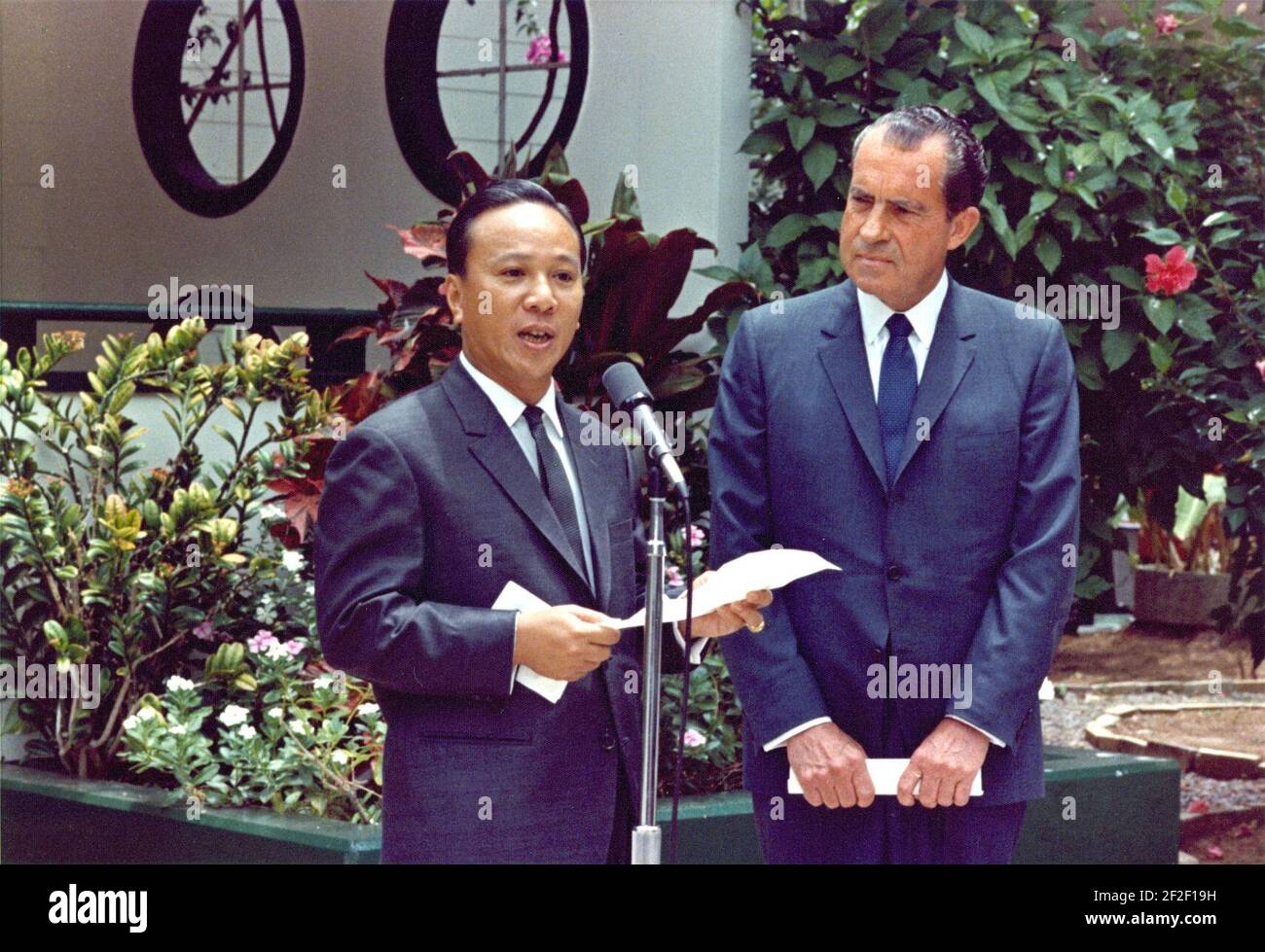 Nguyen van thieu president south hi-res stock photography and images ...