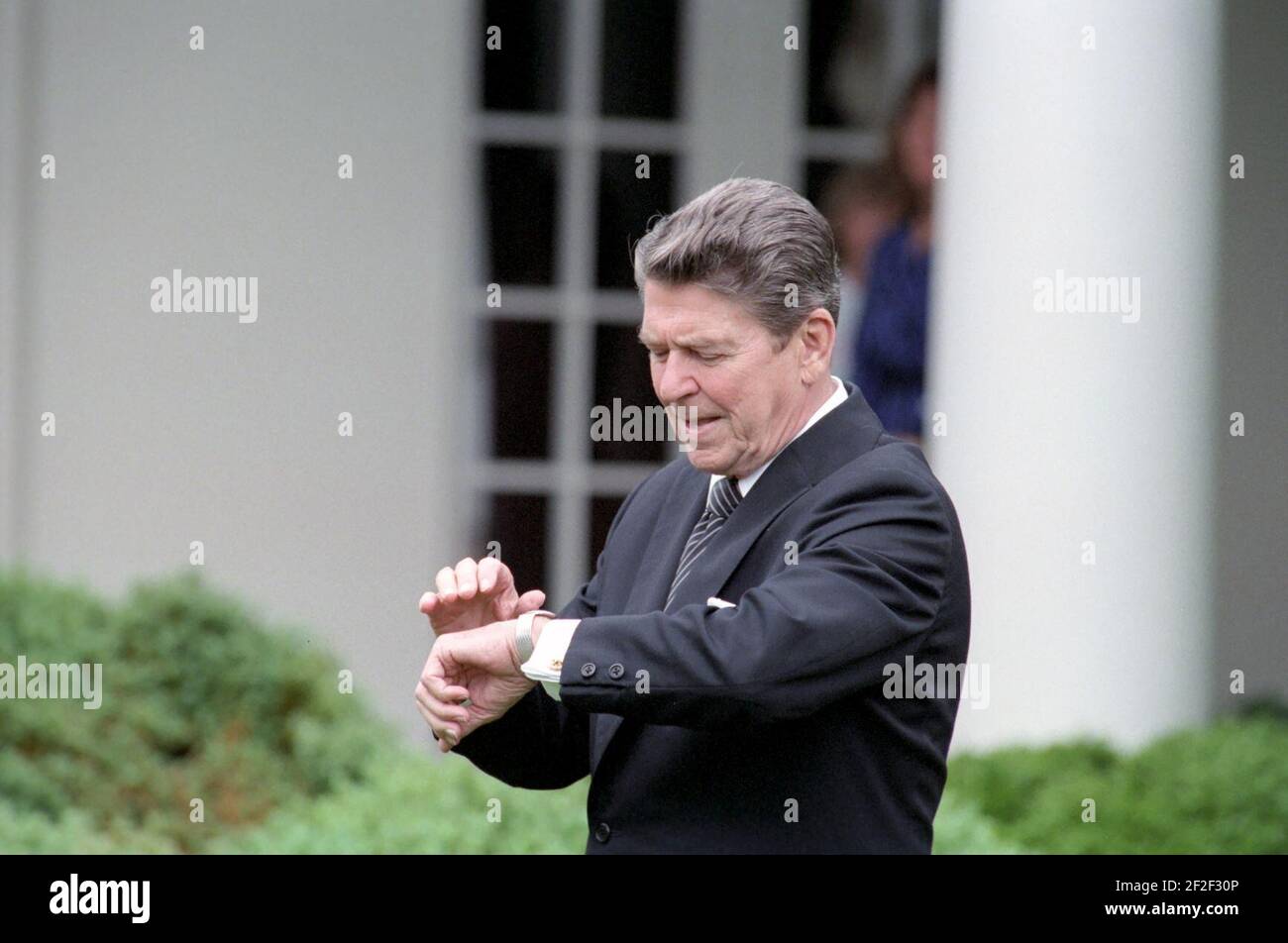Ronald reagan rose garden hi-res stock photography and images - Alamy