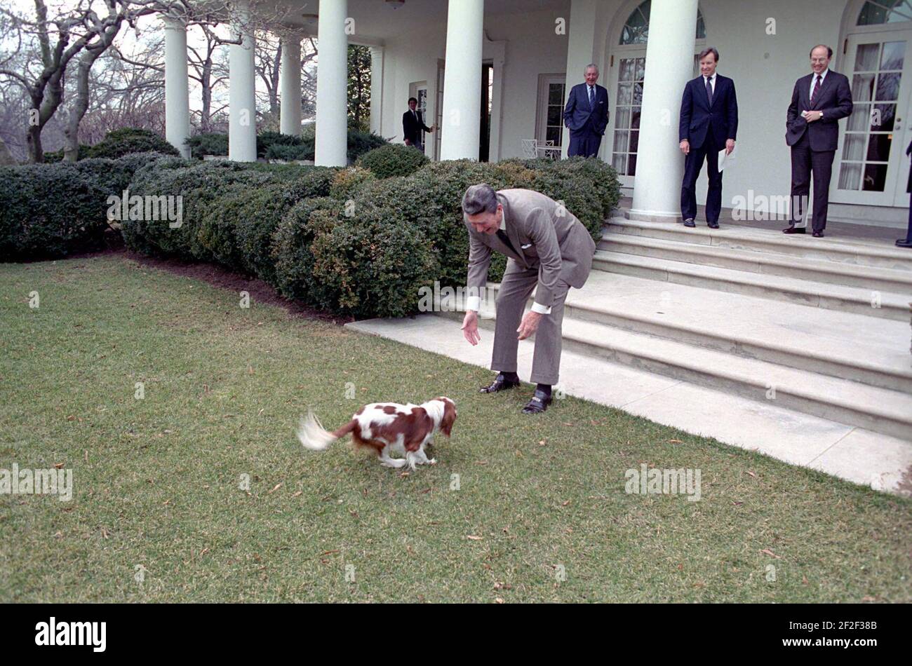 President reagan and rex hi-res stock photography and images - Alamy