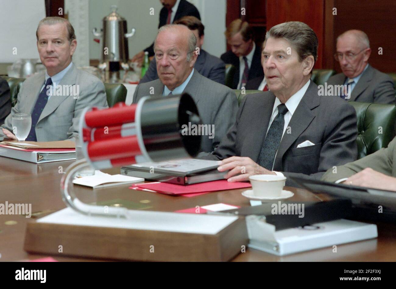 James baker ronald reagan hi-res stock photography and images - Alamy