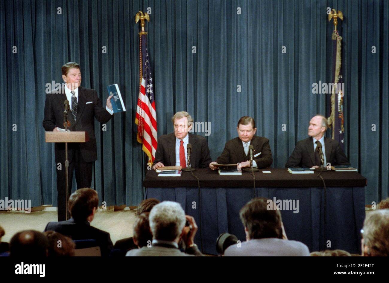 President Ronald Reagan's Remarks on Receiving The Final Report of The ...