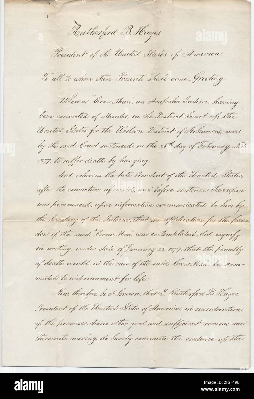 Sentence commutation hi-res stock photography and images - Alamy