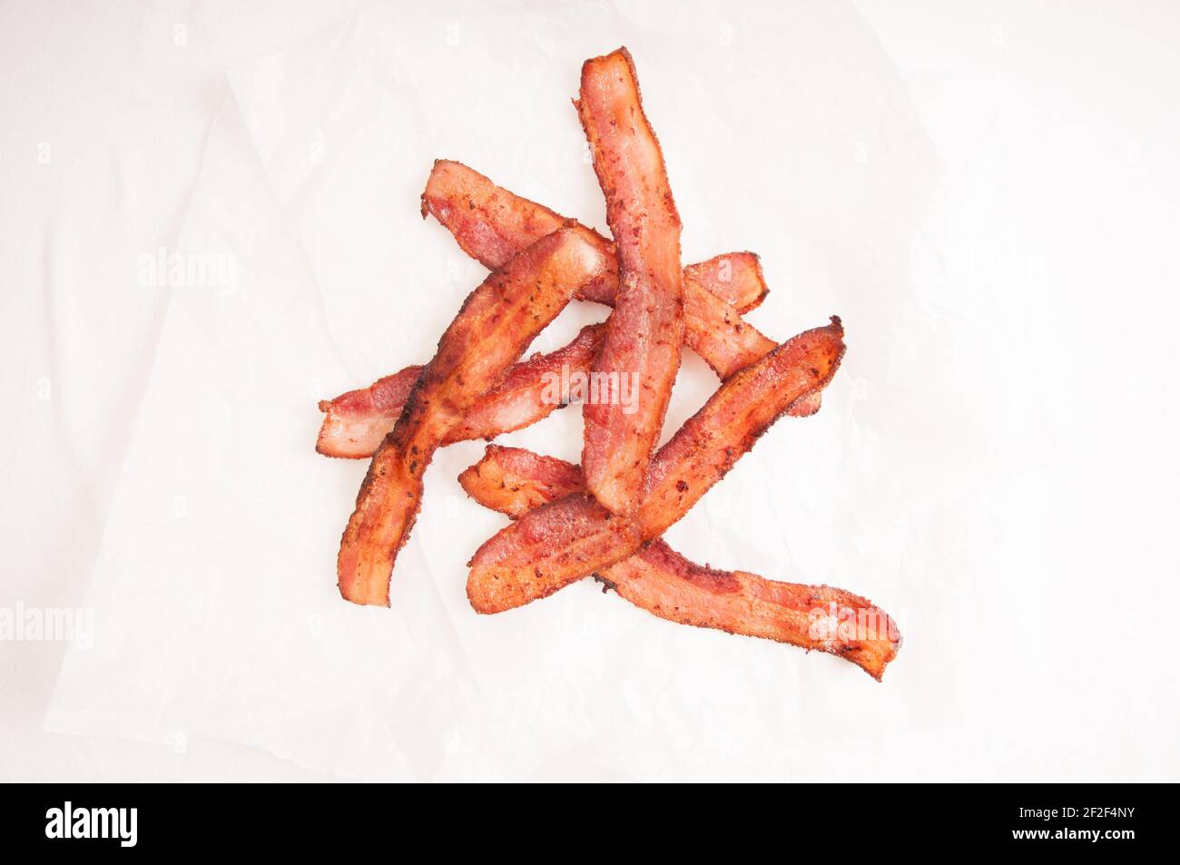 farm to kitchen fresh crispy bacon ethically raised and non gmo Stock ...