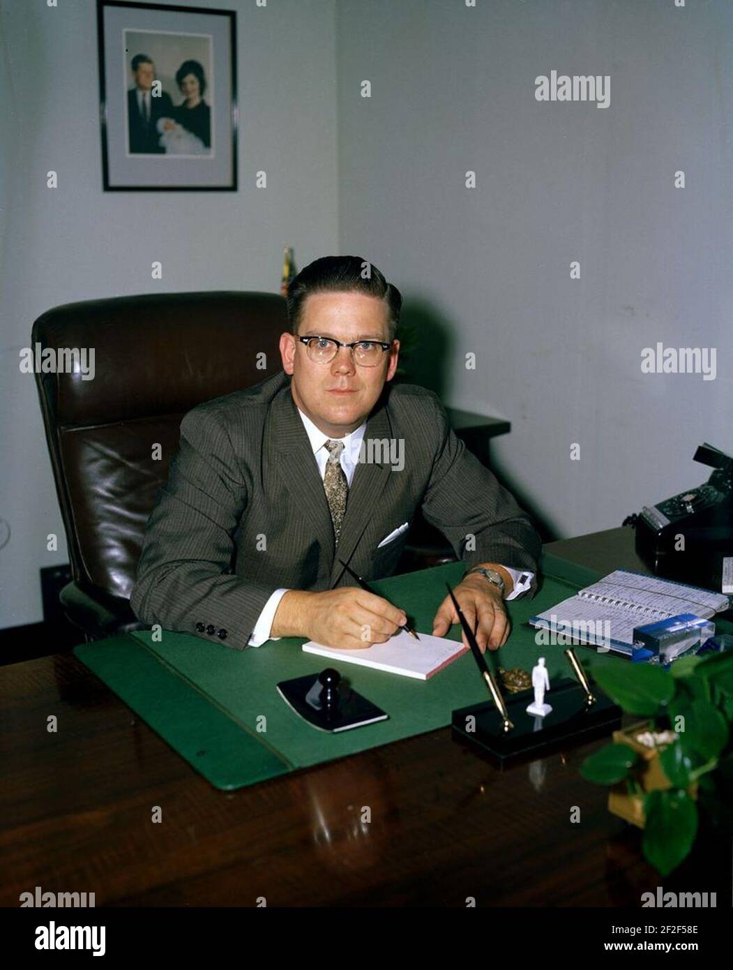 Presidential Assistant John J. ''Jack'' McNally. JFKWHP-KN-C18595 Stock ...