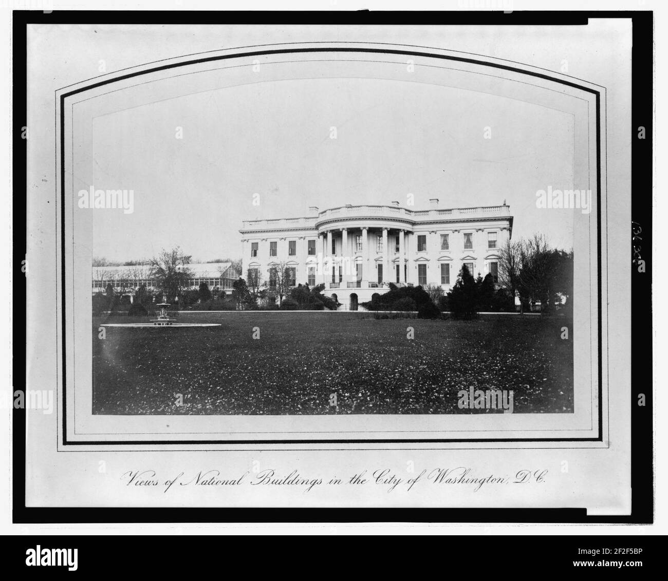 The presidents house Black and White Stock Photos & Images - Alamy