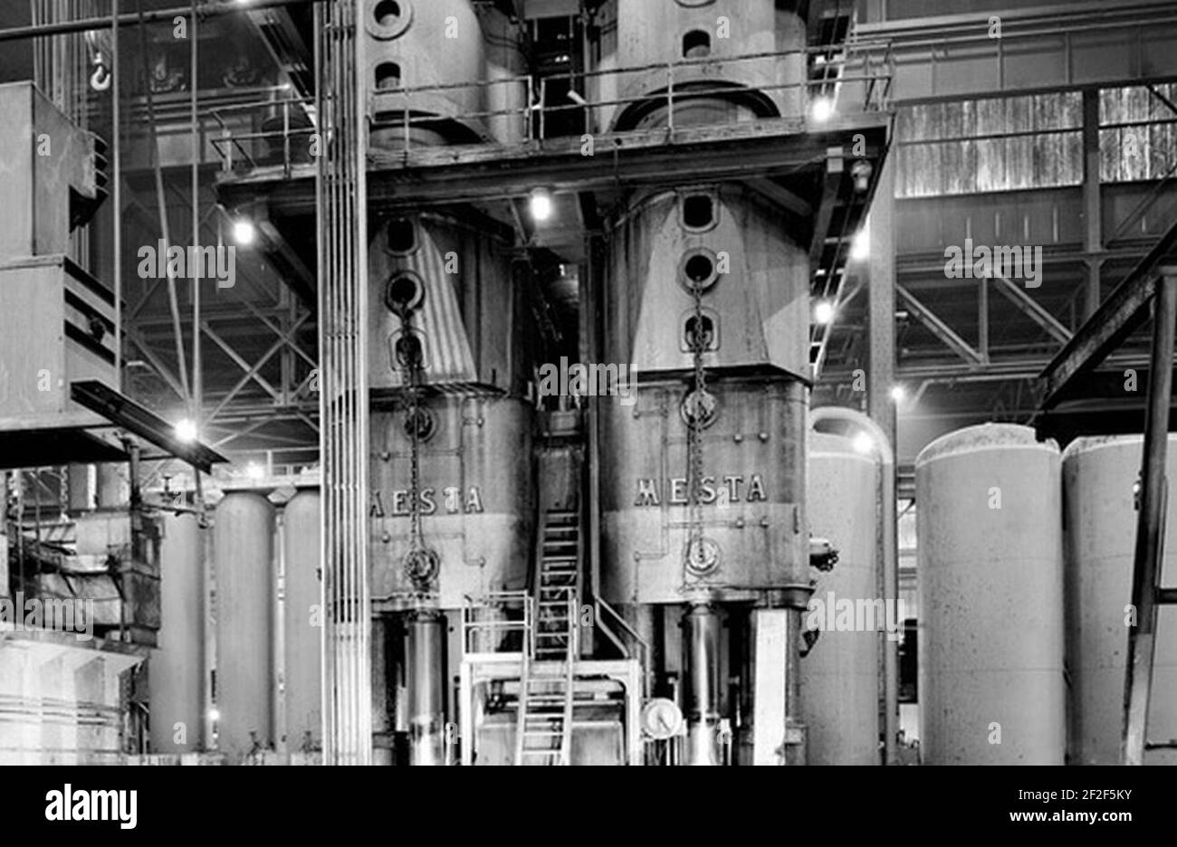 Press 50 000 tons Alcoa Stock Photo - Alamy