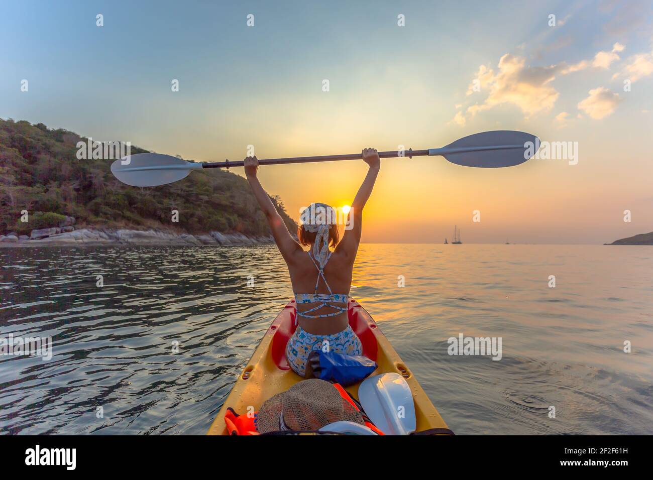 Canoe bikini hi-res stock photography and images - Alamy