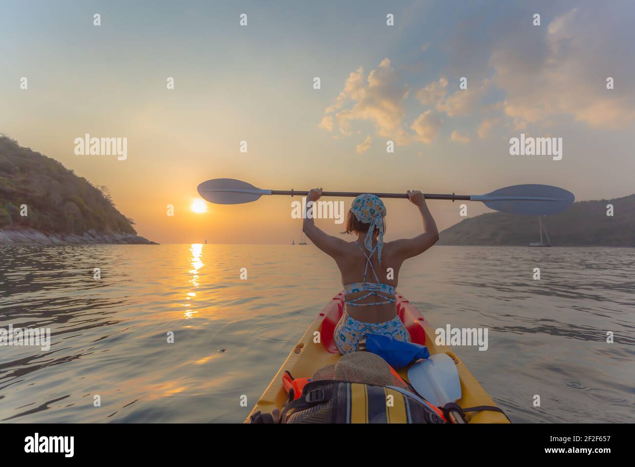 Canoe bikini hi-res stock photography and images - Alamy