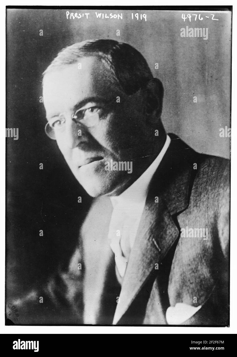 Pres't Wilson, 1919 Stock Photo - Alamy