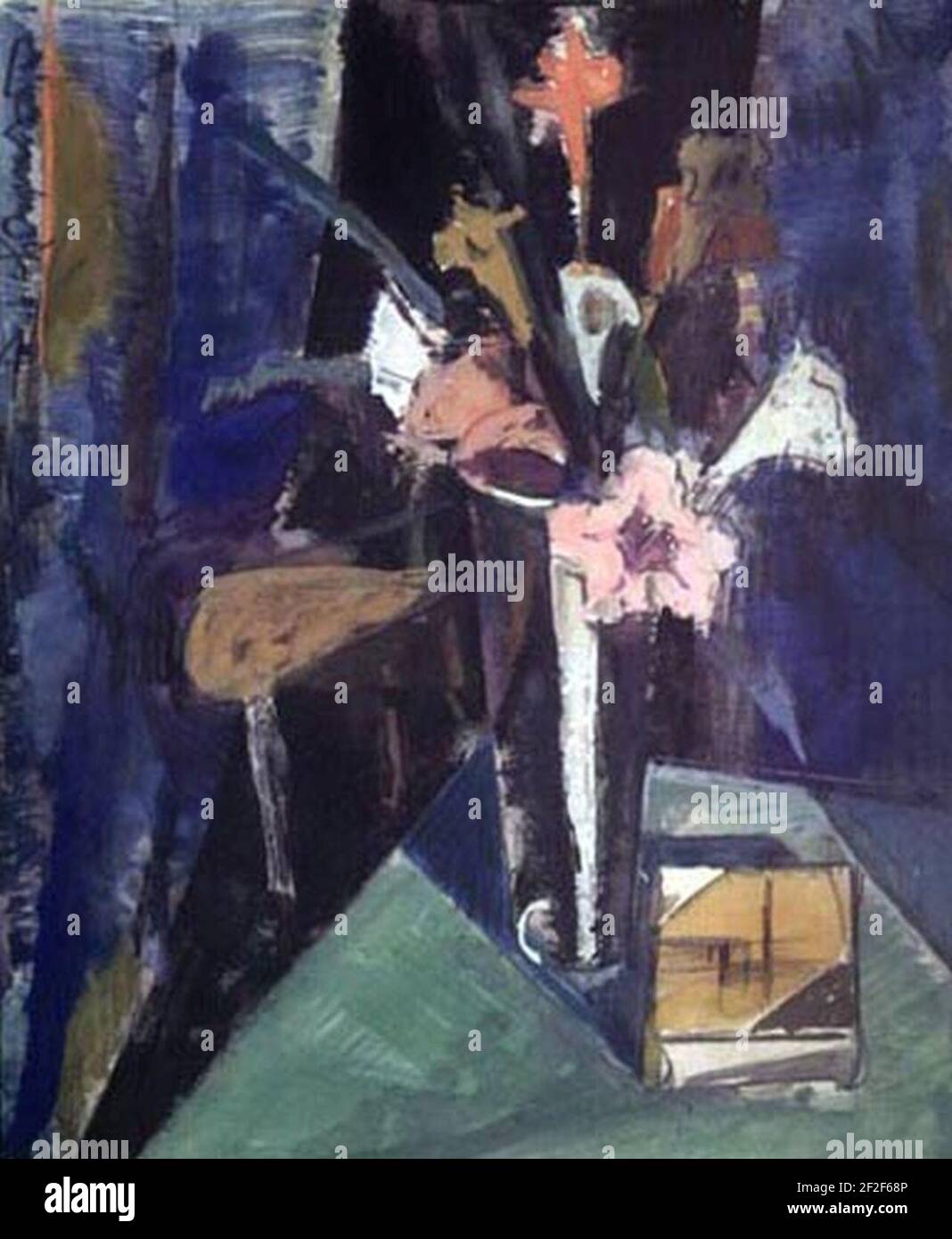 Preston Dickinson - Still Life with Flowers (c. 1920 Stock Photo - Alamy